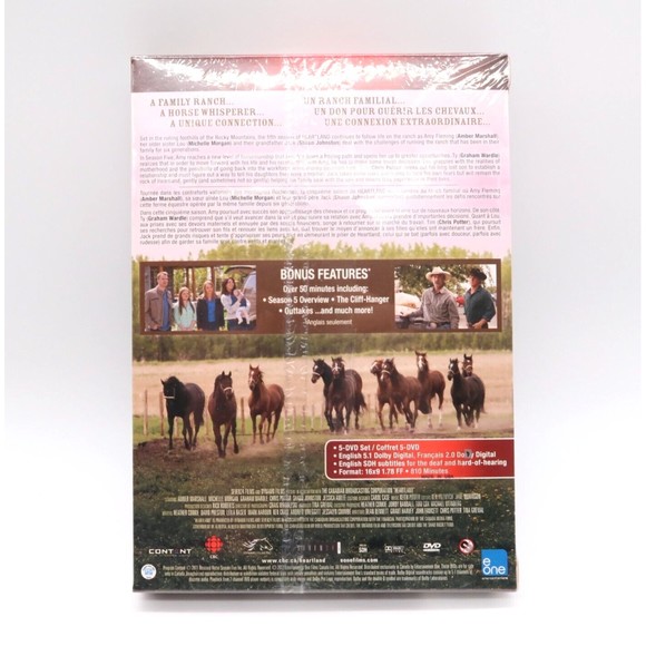 Media | Heartland The Complete Fifth Season Dvd 5 Disc Boxed Set Sealed ...